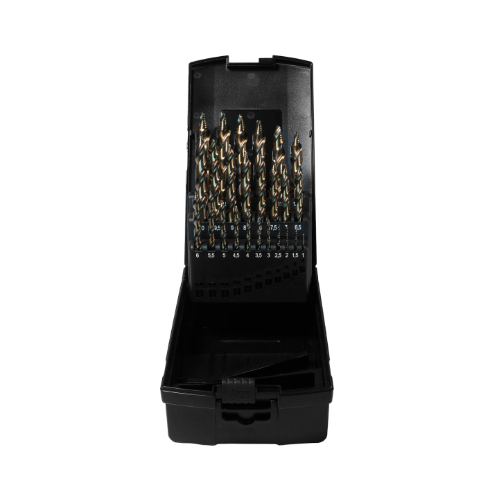 GSON EUROPE AB HSSE-Cobolt 5% Fast Step Drill Bit Set 1-13 mm 25delar ...